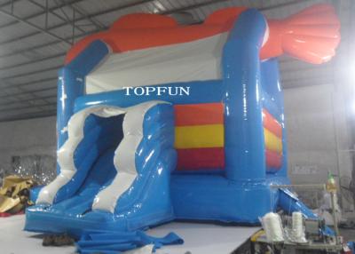 China Custom 4 X 4 M Fish Shape Happy Hop Inflatable Jumping Castle For Kids for sale