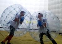 China Durable Waterproof Inflatable Hamster Ball For Humans , 1.5m Dia for sale