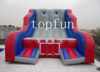 China Outdoor Sporty Inflatable Bungee Run Giant Double / Quadruple Stitching for sale