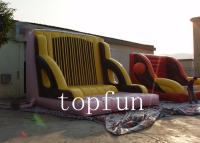 China Funny Inflatable Sports Games Large Kids Inflatable Velcro Wall for sale