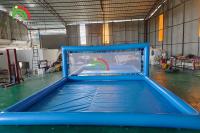China Inflatable Sports Games Customized Inflatable Water Pool Field Volleyball Court for sale