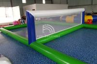 China Inflatable Volleyball Court Adults Inflatable Beach Games For Pool Game 33x16.4x5ft for sale