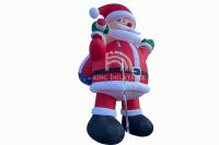 China Giant Inflatable Santa Claus Suitable Christmas Inflatable Cartoon Decorations for sale