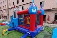 China Inflatable Bouncer Castle Kids Bouncy House Jumping Castles With Slide for sale