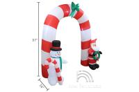China Inflatable Arches Santa Claus Snowman Outdoor Inflatable Advertising Christmas Decorations for sale