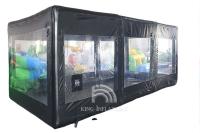 China Inflatable Show Car Garage Waterproof Paint Booths Inflatable Spray Booth Car Tent For Painting for sale