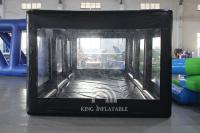 China Inflatable Show Car Garage Waterproof Paint Booths Inflatable Spray Booth Car Tent For Painting for sale