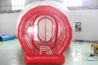 China Inflatable Snow Globe Bubble 4m 5m 6m 8m Inflatable Transparent Ball For Christmas Decoration for sale