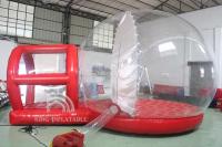 China Inflatable Snow Globe Bubble 4m 5m 6m 8m Inflatable Transparent Ball For Christmas Decoration for sale
