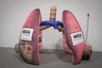 China Inflatable Human Organs Giant Brain Heart Lungs For Teaching Medical Activities Display for sale