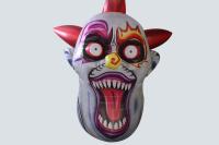 China Horrific Portable Inflatable Devil Skeleton Head Giant Skull Halloween Party Indoor Outdoor Decoration for sale