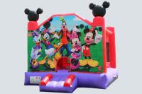 China Inflatable Bouncer Castle House Party Jumping Bouncer Trampoline Theme Commercial For Kids for sale