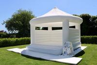 China White Bouncy Castle For Wedding Engagement Party Corporate Event & Kids Birthday for sale