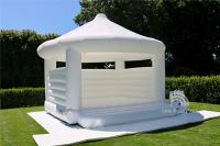 China White Bouncy Castle For Wedding Engagement Party Corporate Event & Kids Birthday for sale