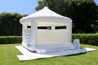 China White Bouncy Castle For Wedding Engagement Party Corporate Event & Kids Birthday for sale