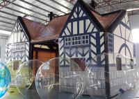 China PVC Tarpaulin Weld Sealed Inflatable Buildings / Inflatable Bar For Party for sale