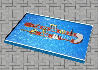 China Waterproof Giant Inflatable Water Park For Adult / Child 2 Years Warranty for sale