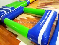 China Great Fun Inflatable Water Park For Open Water Plato 0.9mm PVC Tarpaulin for sale