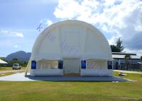 China 40 X 10 X 6 M PVC White Inflatable Event Tent With Strong Wind Resistance for sale