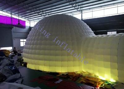 China Double / Quadruple Stitching Inflatable Dome Tent For Camping 3 Years Warranty for sale