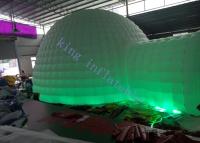 China Double / Quadruple Stitching Inflatable Dome Tent For Camping 3 Years Warranty for sale