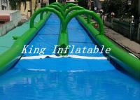 China Outdoor Exciting 1000 ft Inflatable Slip And Slide PVC Tarpaulin for City Street for sale