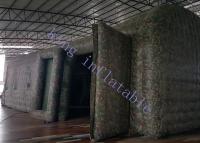 China Giant PVC Tarpaulin Inflatable Event Tent , Military Outdoor Event Tent for sale
