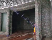 China Giant PVC Tarpaulin Inflatable Event Tent , Military Outdoor Event Tent for sale