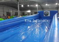 China Funny Inflatable Slip N Slide Water Slides Street 1200m Long Slip And Slide for sale