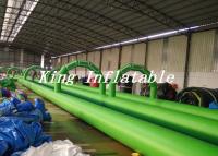 China Popular Inflatable City Street Water Long Slip N Slide 16 Arches 2 Years Warranty for sale