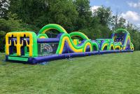 China Commercial Outdoor Inflatable Obstacle Courses Challenge Inflatable Party Games For Adults for sale