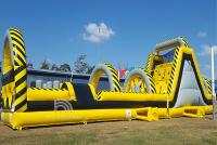 China Inflatable Obstacle Course Commercial Event Hire For Adults Kids for sale