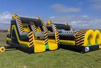 China Inflatable Obstacle Course Commercial Event Hire For Adults Kids for sale