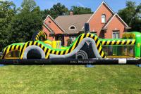 China Inflatable Obstacle Course Commercial Event Hire For Adults Kids for sale