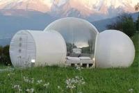 China Bubble Tent House Outdoor Transparent Inflatable Bubble Tent Hotel Bathroom Rent for sale