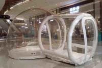 China Inflatable Glamping Dome Bubble Tent Outdoor Transparent Hotels House For Hire for sale