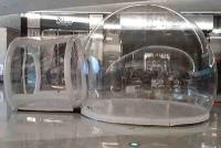 China Inflatable Glamping Dome Bubble Tent Outdoor Transparent Hotels House For Hire for sale
