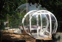 China Inflatable Glamping Dome Bubble Tent Outdoor Transparent Hotels House For Hire for sale