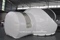 China 3m Inflatable Bubble Tent Hotels Glamping Dome Outdoor Family Party Inflatable House Tents for sale