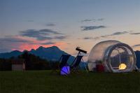 China Transparent Dome Bubble Tent House Outdoor Camping Inflatable Bubble Hotel Room for sale