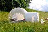 China King Inflatable Bubble Tent Outdoor Camping Bubble House Hotels for sale