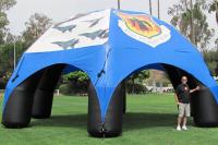 China Inflatable Spider Tents Outdoor Sport Inflatable Canopy For Commercial Advertising Activities for sale