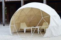 China Outdoor Glamping Eco Hotel Transparent Waterproof Dome House Desert Geodesic Tent for sale