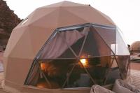 China Geodesic Dome Tent House Steel Frames Outdoor Island Beach Resort Marquee for sale
