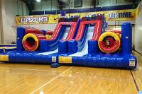 China Commercial Giant  Inflatable Obstacle Courses Bouncer Races Sport Game Sales for sale