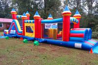 China Largest Wipeout Inflatable Obstacle Courses Adults Kids 5k Courses Rentals for sale