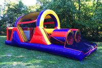 China Largest Wipeout Inflatable Obstacle Courses Adults Kids 5k Courses Rentals for sale