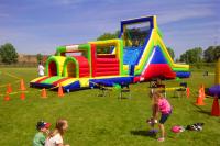 China Fun Obstacle Course Inflatable Rentals Inflatable Wipeout Course For Adults for sale