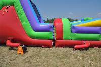 China Inflatable Obstacle Courses Run Bouncy Obstacle Course Rental For Adults for sale