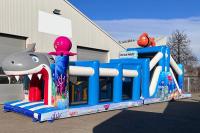China Outdoor Commercial Adult Bounce House Obstacle Course Inflatable Obstacle Courses Rentals for sale